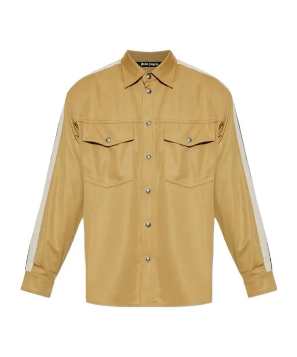 Palm Angels Long-sleeved Shirt - Brown