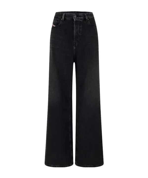DIESEL® Loose Fit Wide-leg Jeans