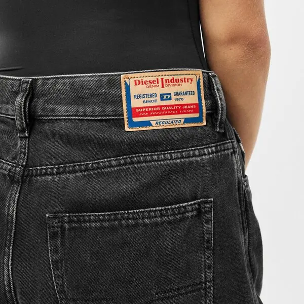 DIESEL® Loose Fit Wide-leg Jeans