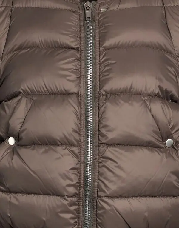 Rick Owens Down Puffer Jacket With Zip Fastening