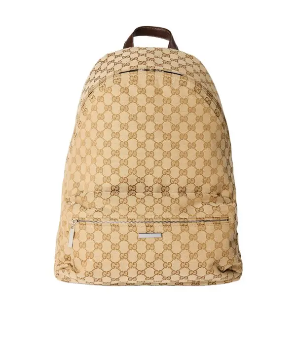 Gucci Monogramprint Backpack - Nude