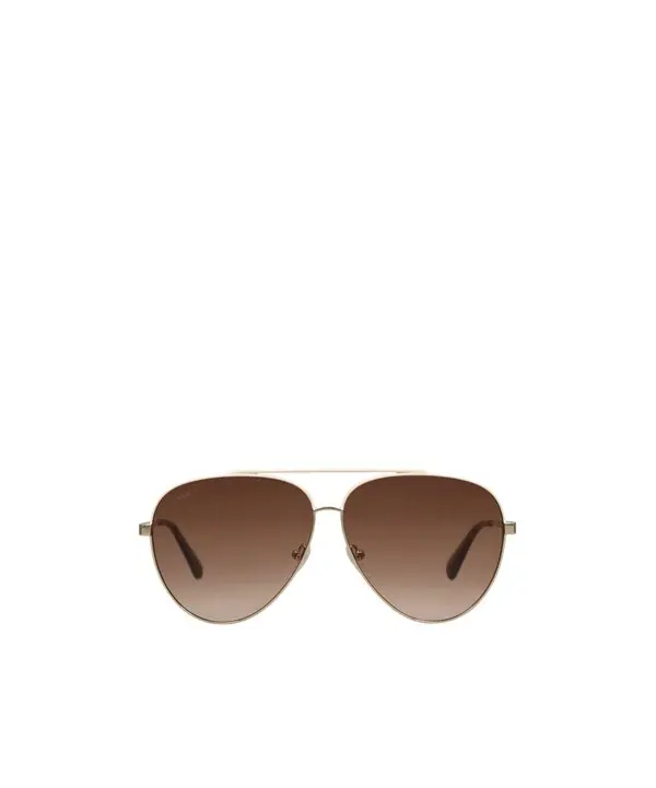 MAXCO. Plain Color Sunglasses - Brown
