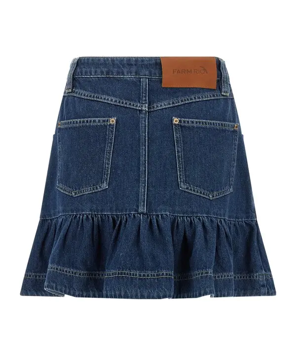 Farm Rio Ruffled Skirt
