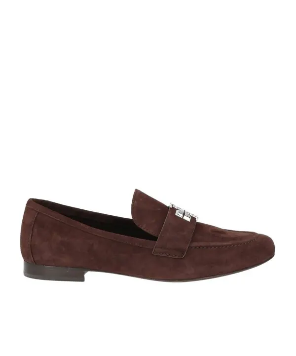 Tory Burch Suede Round Toe Loafers