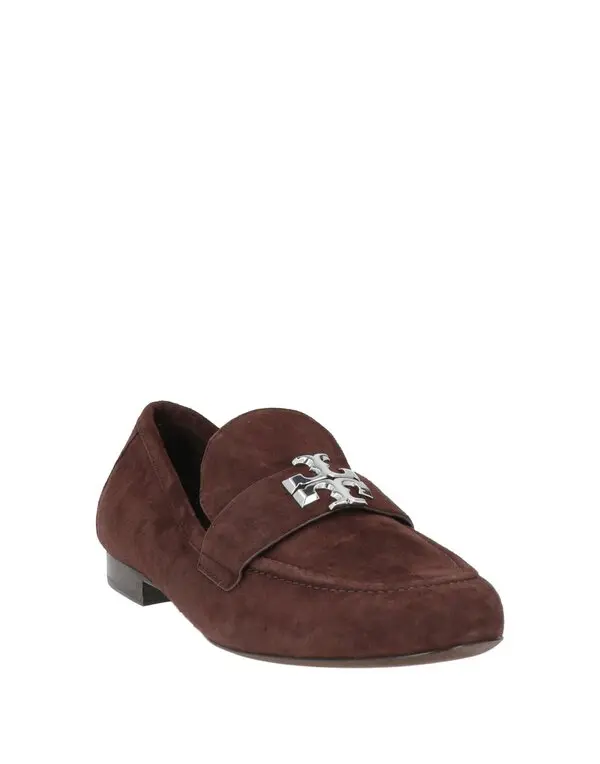 Tory Burch Suede Round Toe Loafers