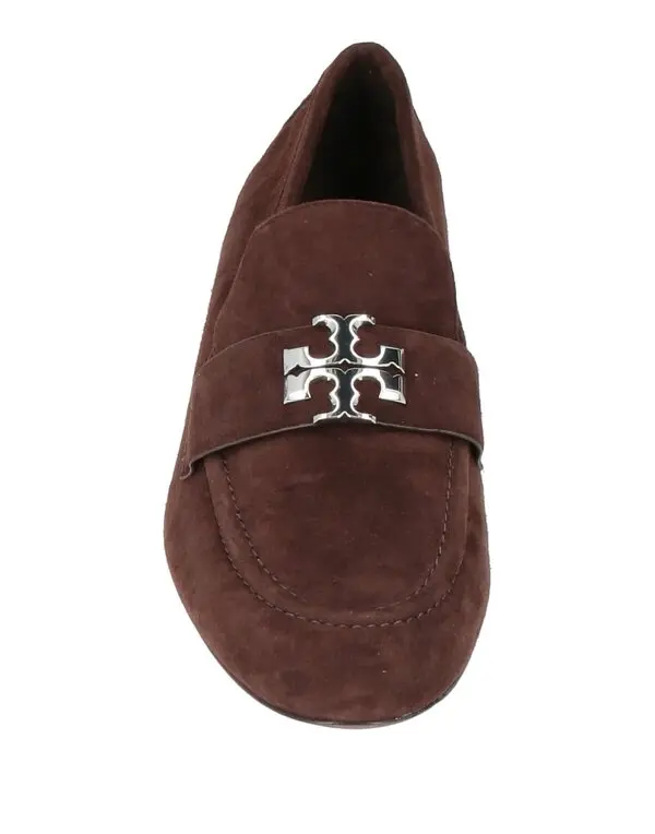 Tory Burch Suede Round Toe Loafers