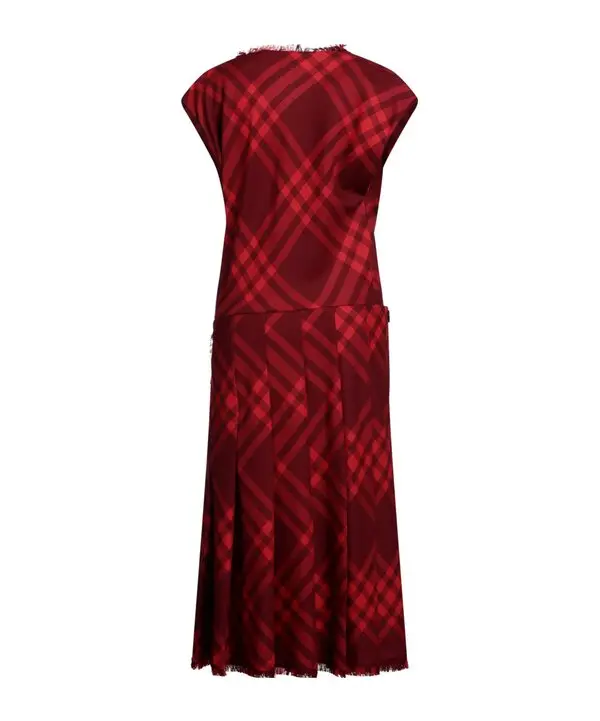 Burberry Plaid Short-sleeve Dress
