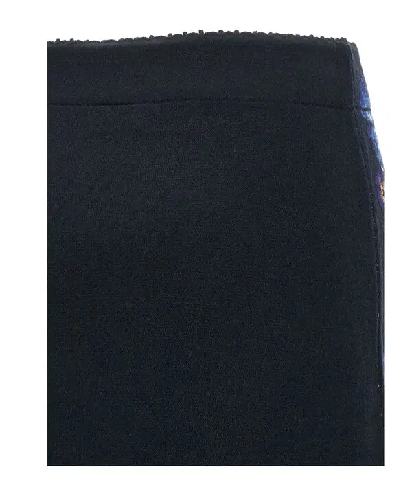 Farm Rio Floral Intarsia Knitted Midi Skirt