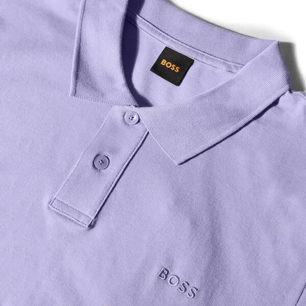 Hugo Boss Minimalist Stylish Lapelcollar Tshirt