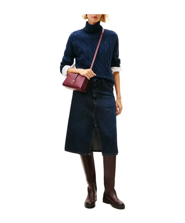 Tommy Hilfiger Cableknit Turtleneck Sweater
