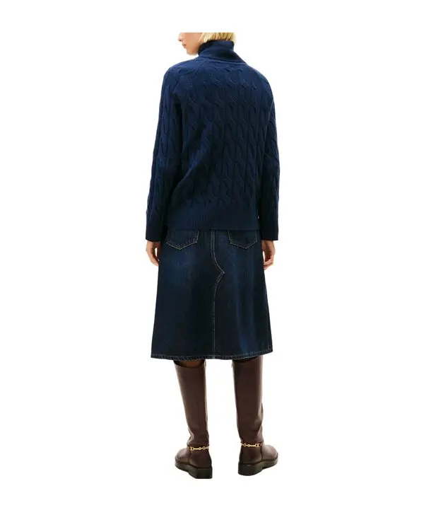 Tommy Hilfiger Cableknit Turtleneck Sweater