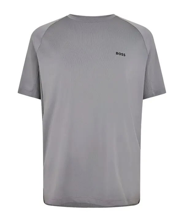 Hugo Boss Lightgrey Crewneck Shortsleeve Sport Top