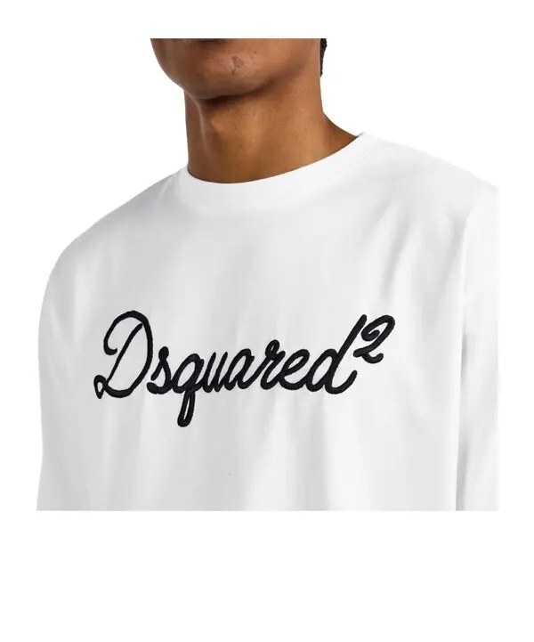 Dsquared2 Crewneck Shortsleeve Top