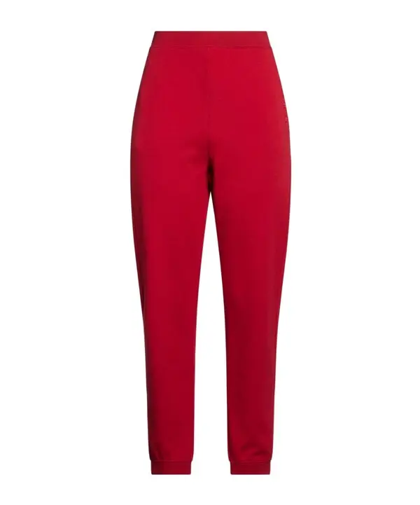 Max Mara Simple Solid-color Sweatpants - Red