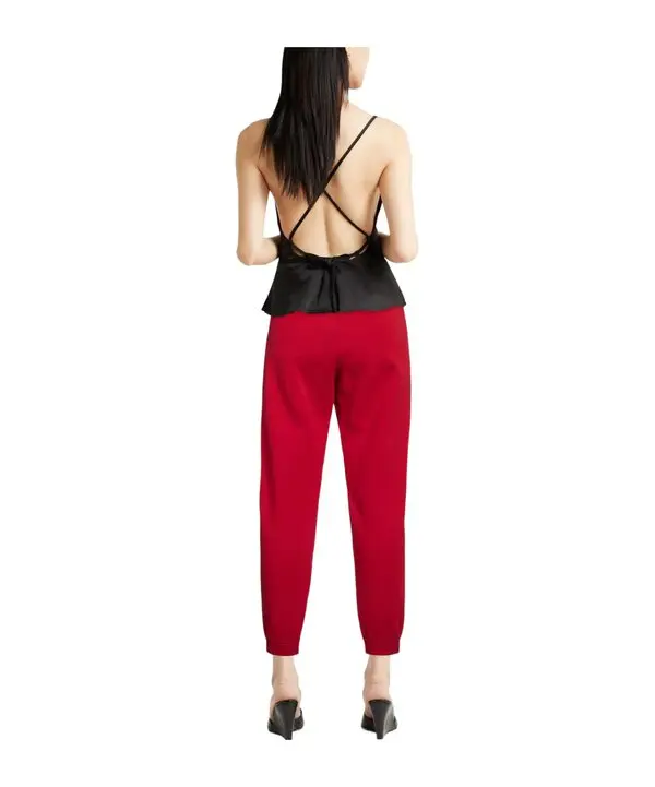 Max Mara Simple Solid-color Sweatpants