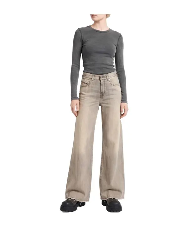 DIESEL® Vintage Flare Jeans - Grey