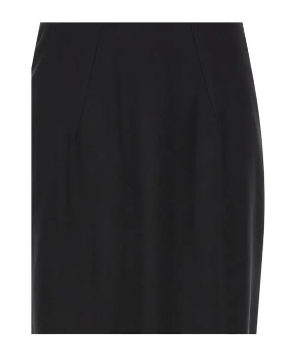 Ermanno Scervino Slim-fit Lace Hem Midi Skirt