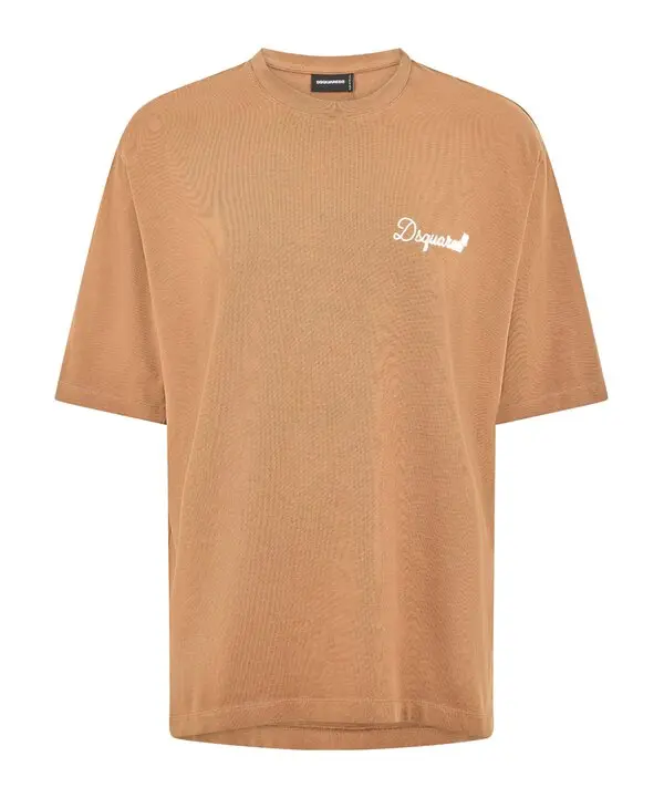 Dsquared2 Crewneck Shortsleeve Top