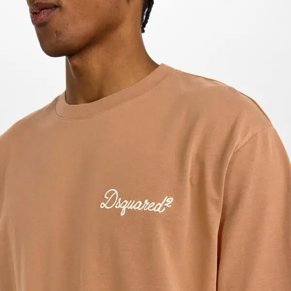Dsquared2 Crewneck Shortsleeve Top