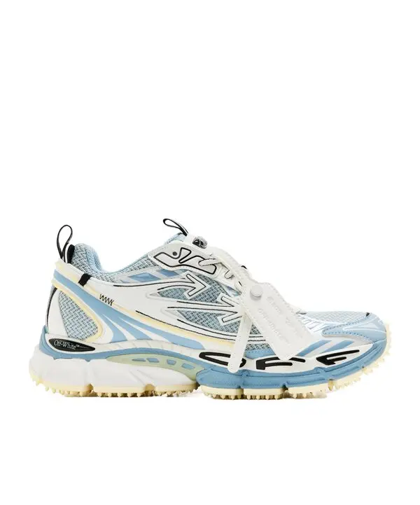 Off-White Casual Sports Shoes - White/blue