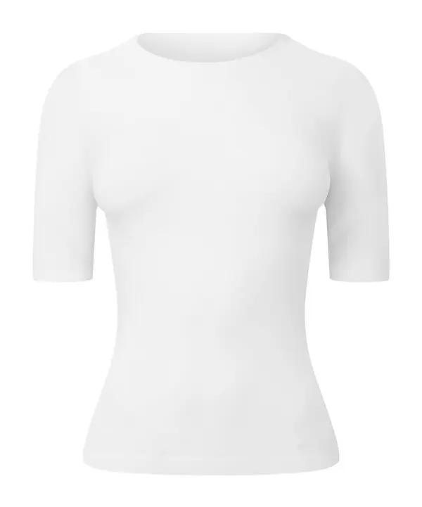 Gucci Fitted Elbow-sleeve Top