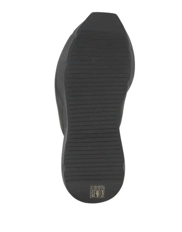 Rick Owens Square Toe Wedge Sandals