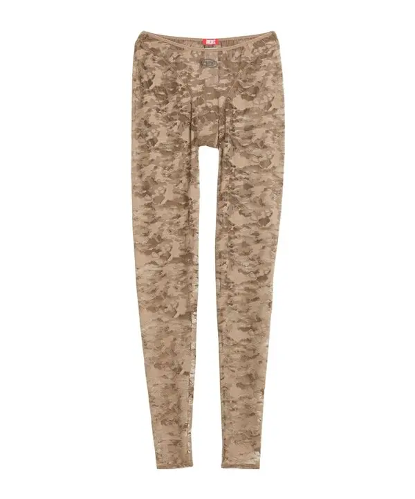 DIESEL® Plain Color Leggings