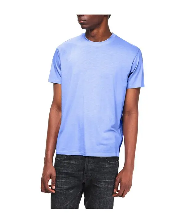 TOM FORD Solid Crewneck Shortsleeve Top