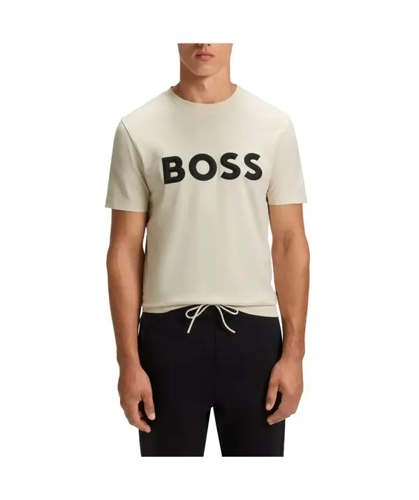 Hugo Boss Crewneck Top With Logo