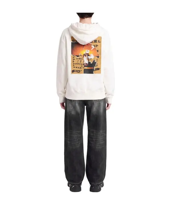 DIESEL® Solid-color Hoodie