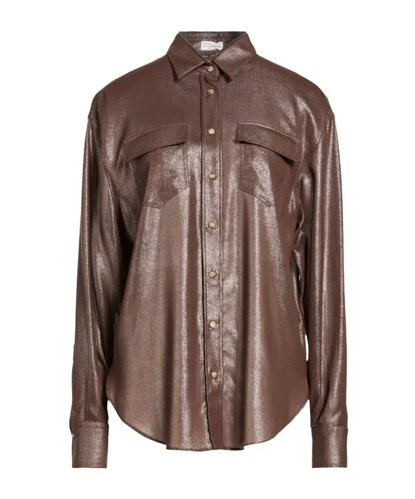 Brunello Cucinelli Solid Colour Shirts
