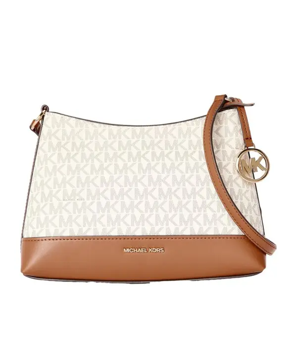 Michael Kors Compact Crossbody Bag - White