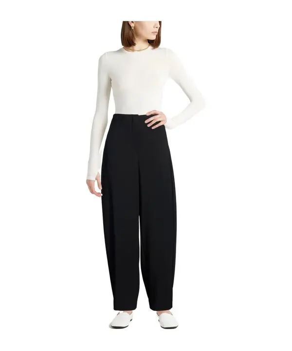 Sportmax Plain Color Casual Trousers