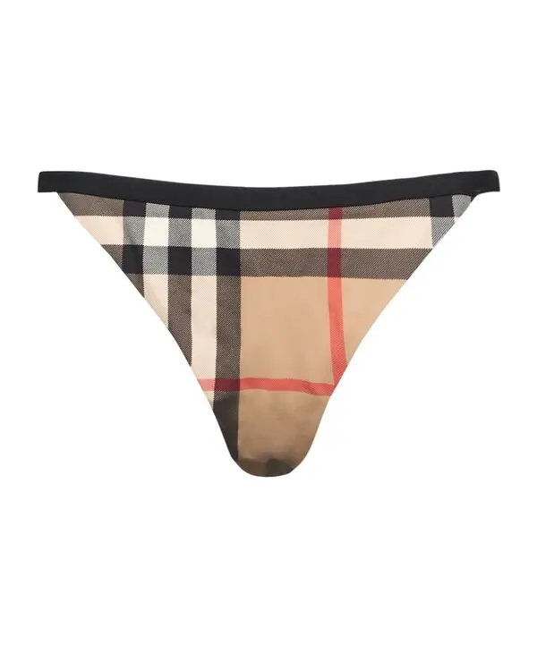 Burberry Bikini Bottoms - Camel
