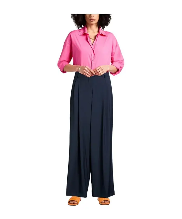 Max Mara Plain Color Wide-leg Trousers