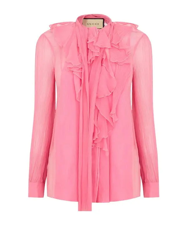 Gucci Ruffled Blouse