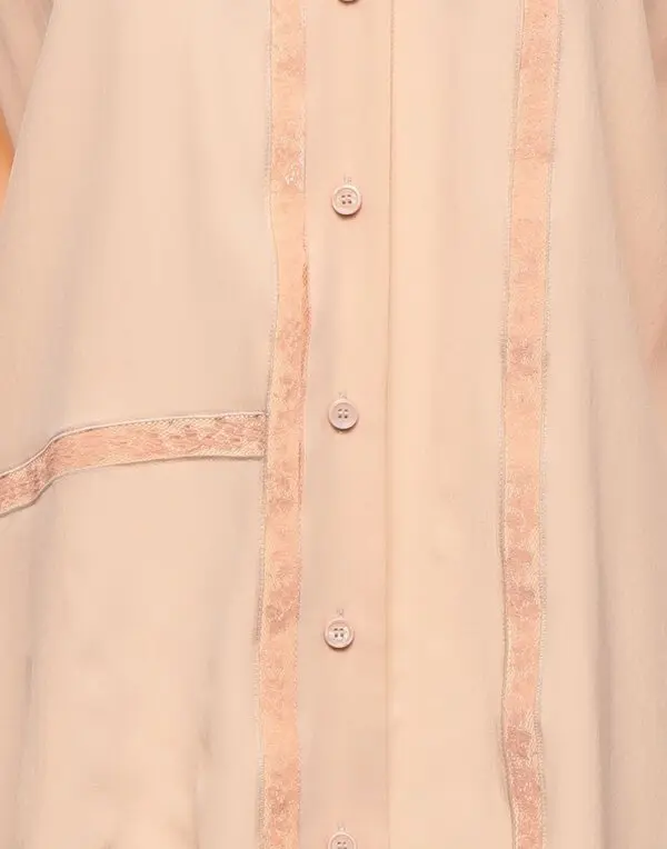 Chloé Silk Shirt With Lace Trims