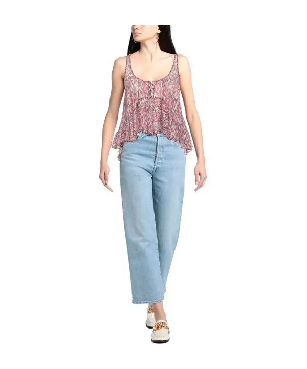 Isabel Marant Étoile Sleeveless Loose Top With Button Detail