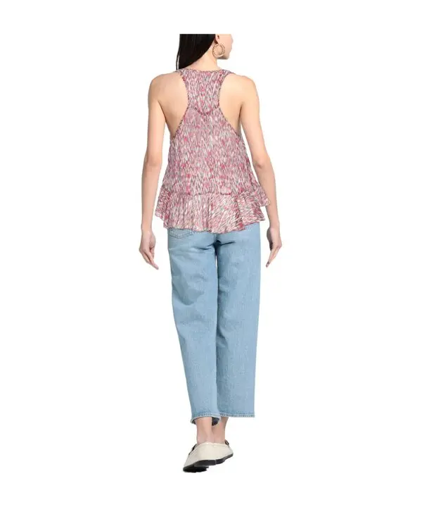 Isabel Marant Étoile Sleeveless Loose Top With Button Detail