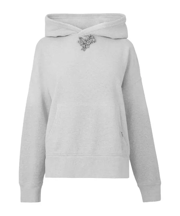 Prada Crystal Embellished Hoodie - No