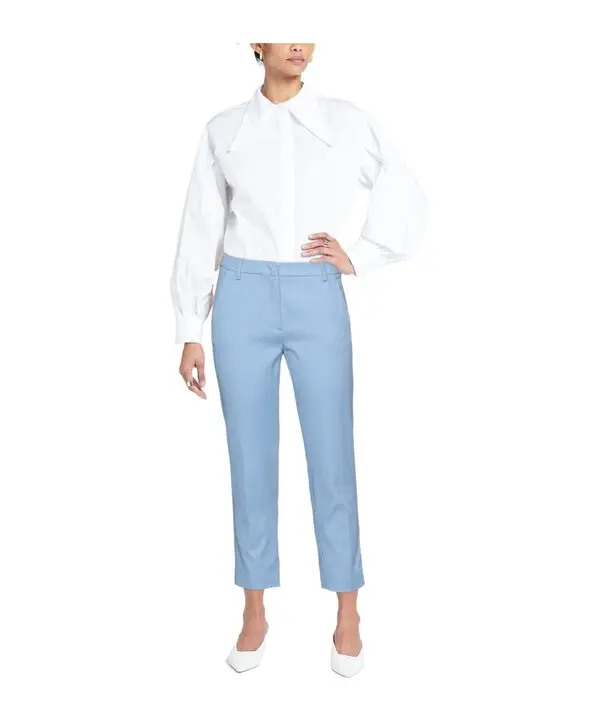 Max Mara Plain Color Casual Trousers