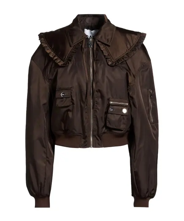 GANNI Bomber Jacket - Black