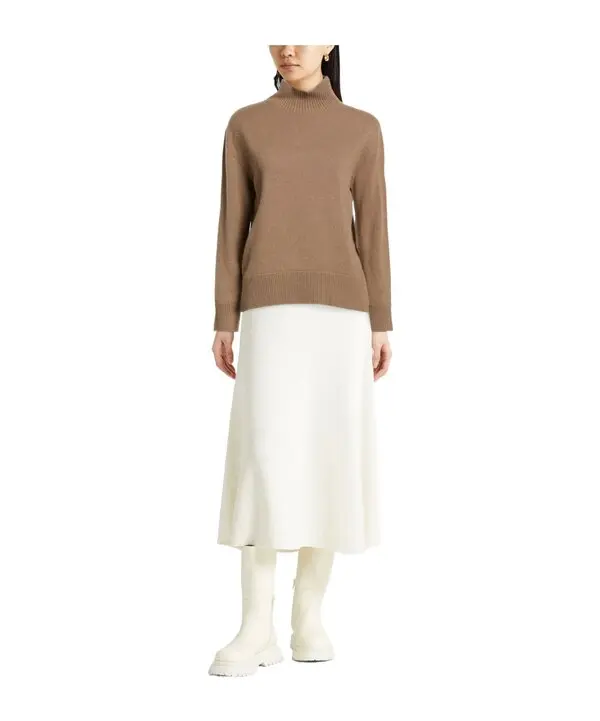 Max Mara Plain Color Polo Necks