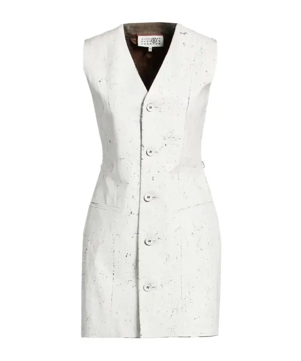 MAISON MARGIELA Sleeveless V-neck Shirt Dress