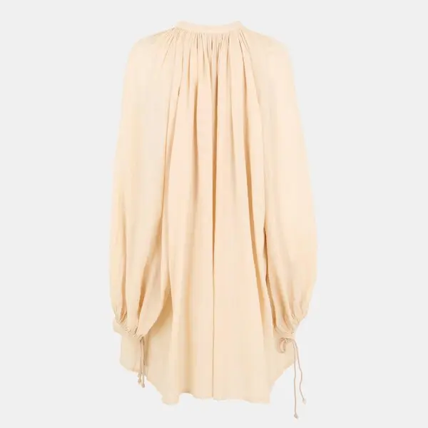 Gucci Long Sleeve Shirt With Tassel Tie