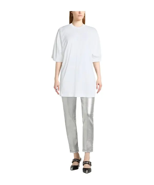 Balenciaga Loose-fitting Solid Color Printed T-shirt