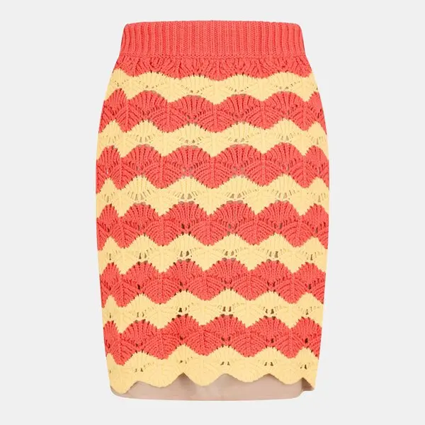 Gucci Midi Knit Skirt