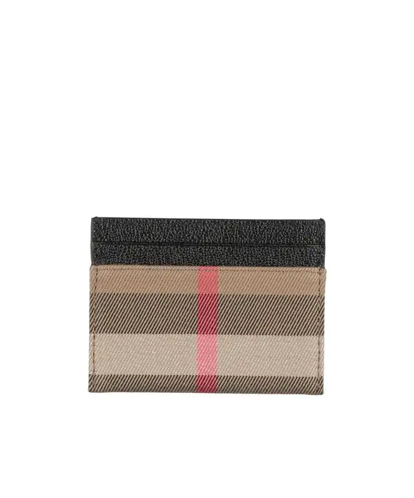 Burberry Signature Print Cardholders - Black