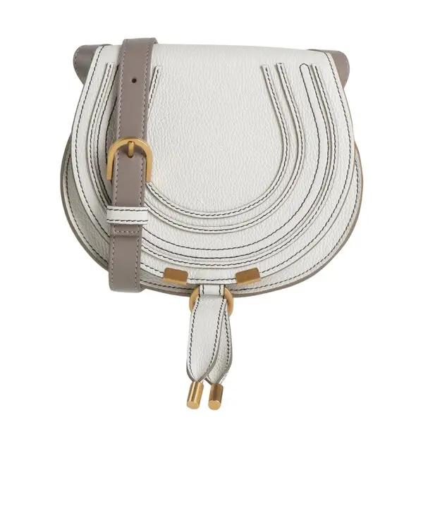 Chloé Plain Color Across-body Bags - White