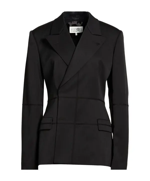MAISON MARGIELA Single-breasted Blazer - Black